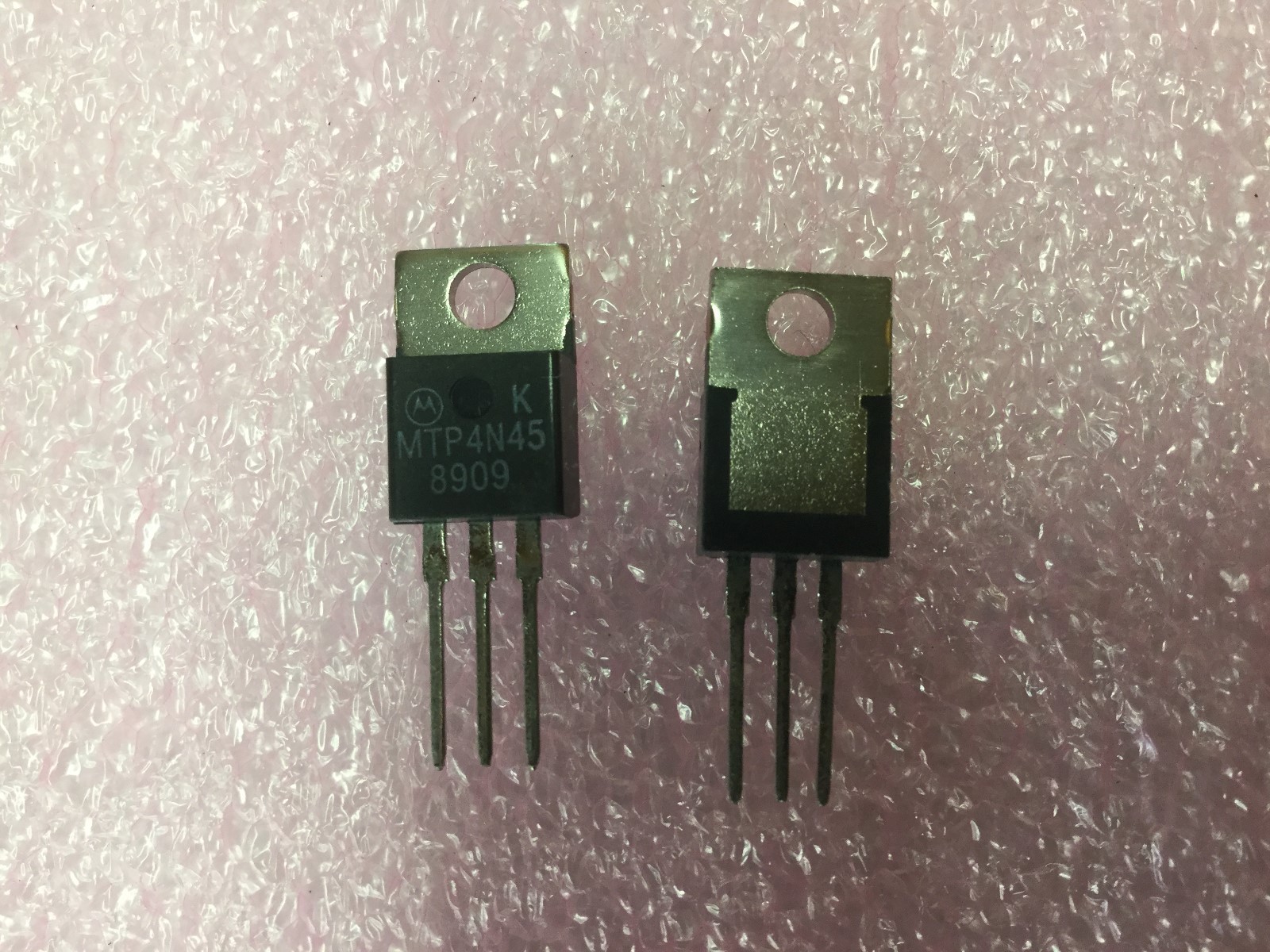 MTP4N45 4N45 N CHANNEL POWER MOSFET 450V TO220 MOTOROLA (2 PER LOT) for ...