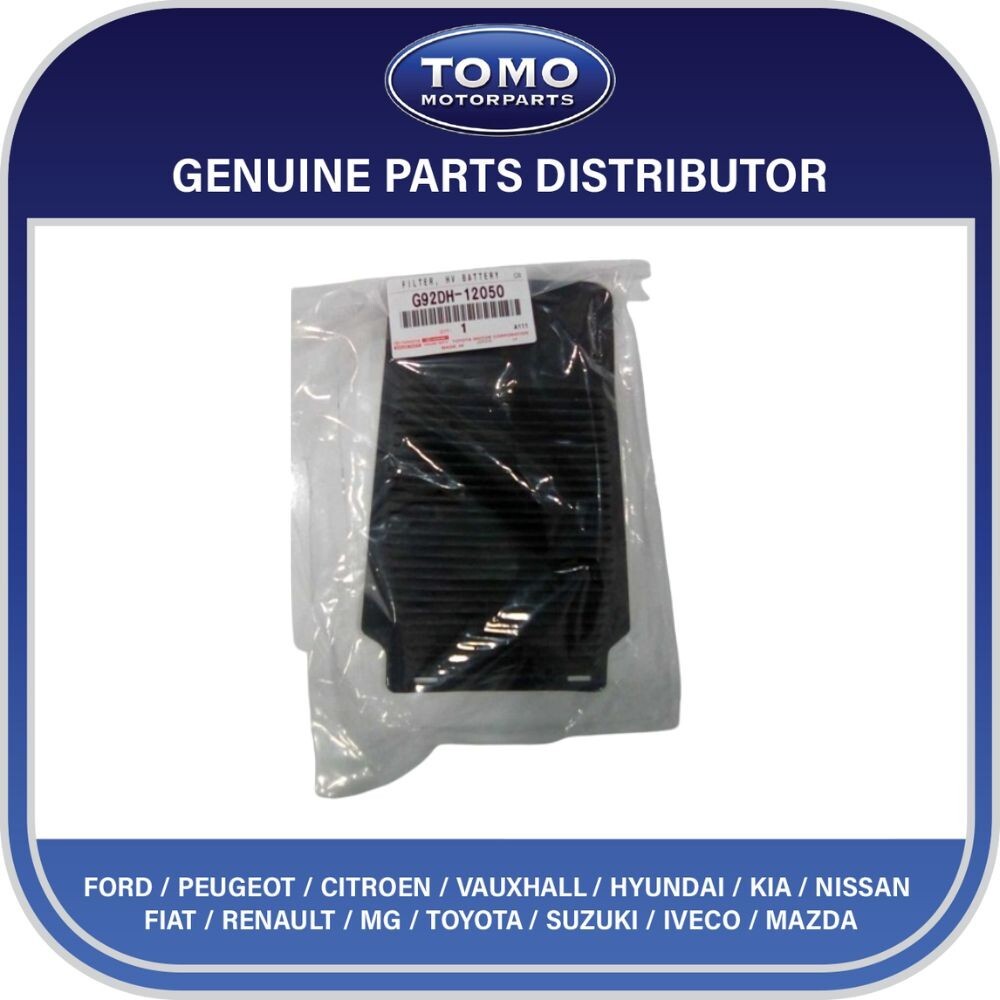 Genuine Toyota Corolla Hybrid Battery Filter 2019 Onwards G92DH12050 ...