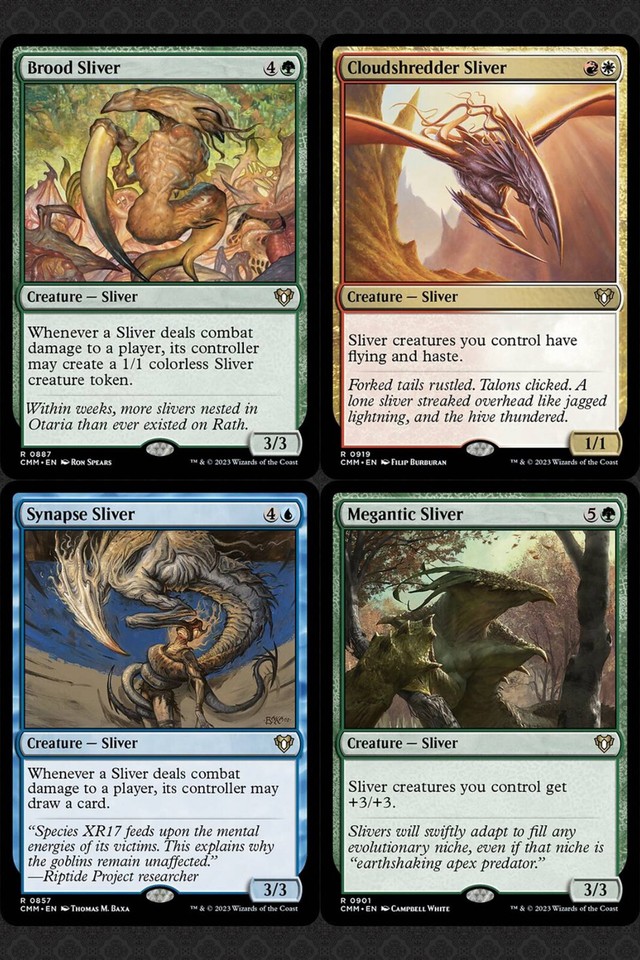 SLIVER Legion Commander Deck Slivers EDH Magic MTG Ready-to-Play 5 ...