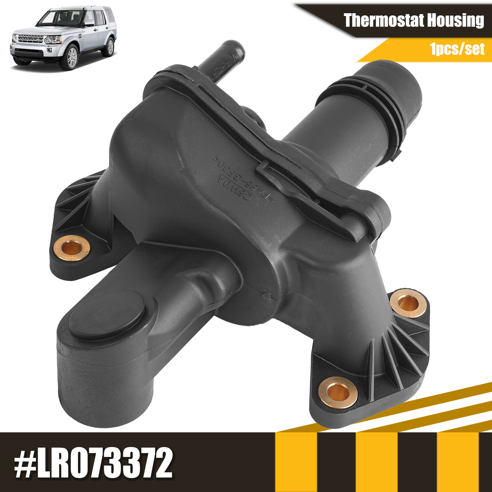 THERMOSTAT HOUSING WATER OUTLET PIPE FOR RANGE ROVER SPORT 2.7&3.0 TDV6 ...