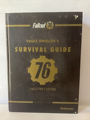 Fallout 76 - Collector's Edition - Vault Dweller's Survival Guide No ...