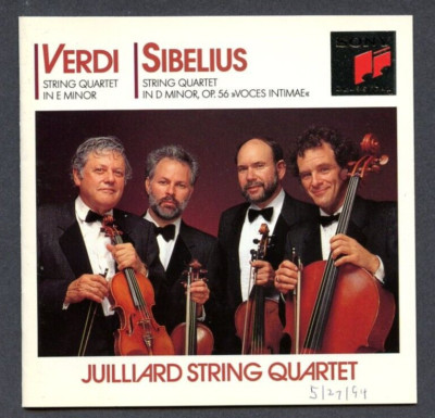 Verdi and Sibelius String Quartets, Juilliard String Quartet | eBay