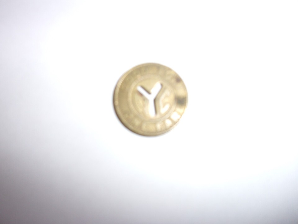 New York City NYC Transit Authority Subway Fare Token Vintage Subway ...