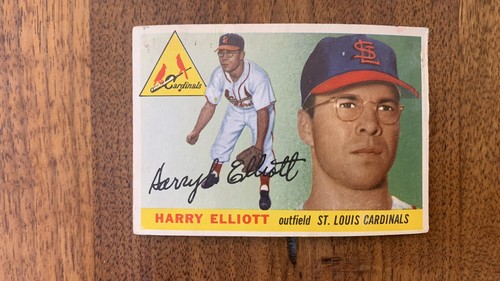 1955 Topps #137 Harry Elliott RC St Louis Cardinals | eBay
