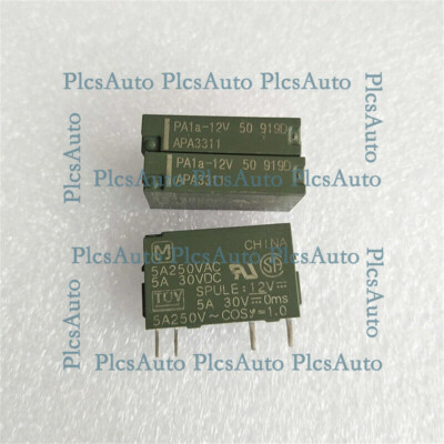 2PCS PANASONIC PA1A-12V Power Relay 12VDC 4Pin 5A 250VAC new | eBay