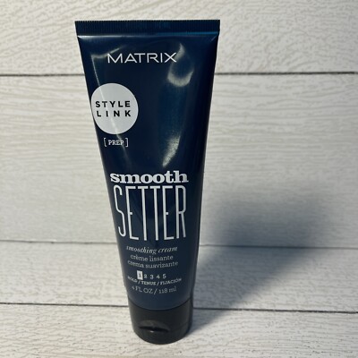 Matrix Style Link Smooth Setter Smoothing Cream 4 oz / 118 ml - NEW | eBay