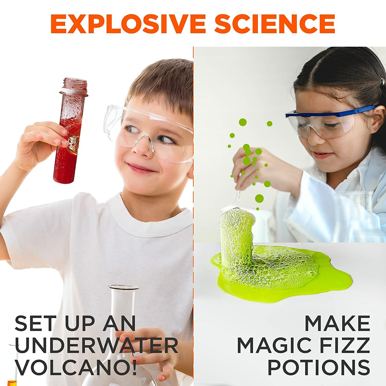 Einstein Box Science Experiment Kit-Chemistry kit Toys for Kids-(Age 6 ...