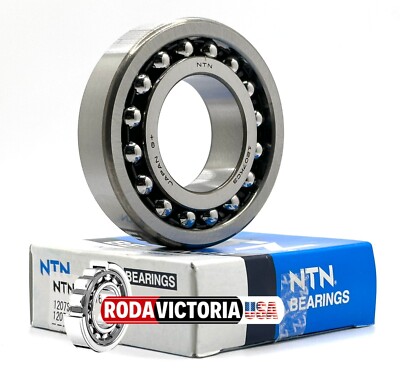 NTN JAPAN 1207 S K C3 SELF ALIGNING BALL BEARING 35x72x17mm | eBay