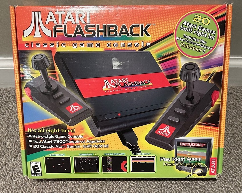 Atari Flashback Classic Game Console, with 20 Classic Games | eBay
