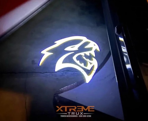 Dodge Challenger Scat Pack LED Door Courtesy Puddle Lights 6.4L R/T 392 ...