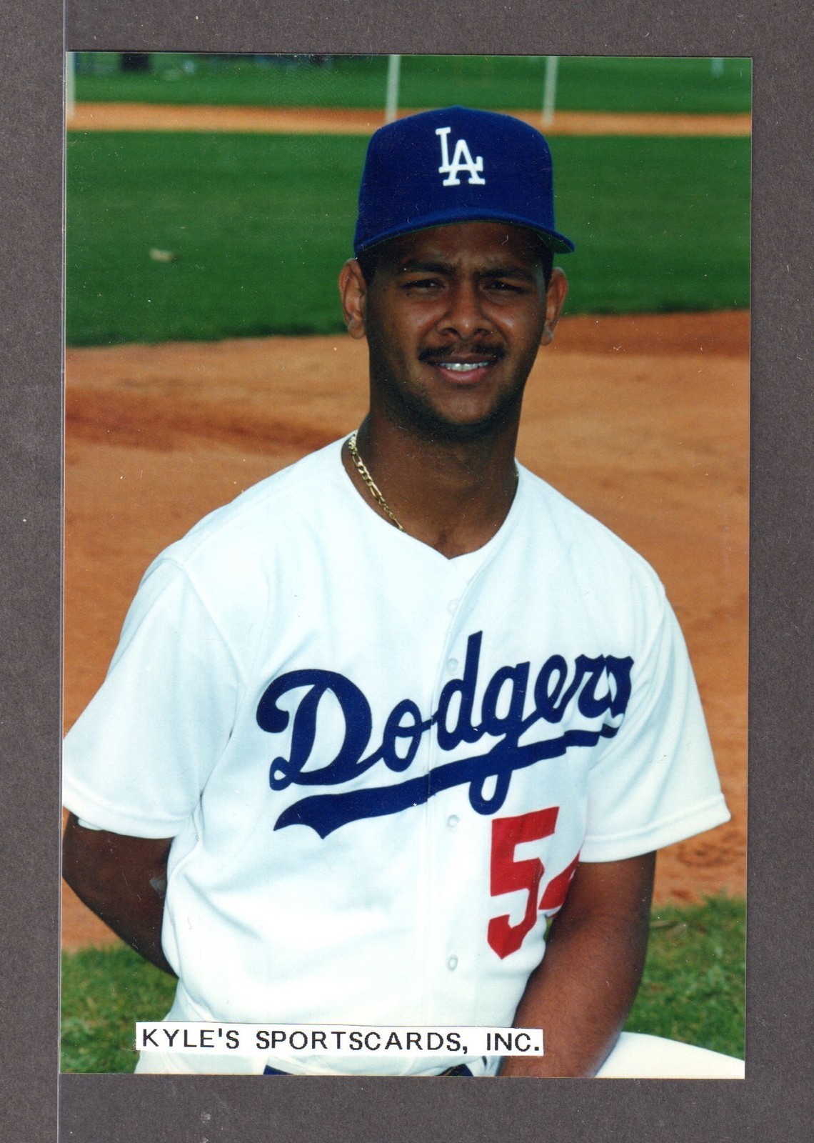 Omar Daal LOS ANGELES DODGERS UNSIGNED 4 x 6 COLOR ORIGINAL SNAPSHOT ...