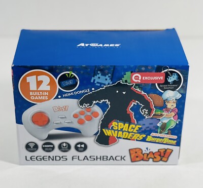 NEW At Games Retro Arcade Games Legends Flashback Blast! 12 Games ...