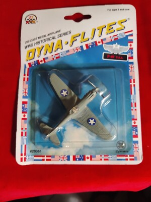 Zee Toys DYNA-FLITES WWII Historical Series P-40 USA Die Cast Metal ...
