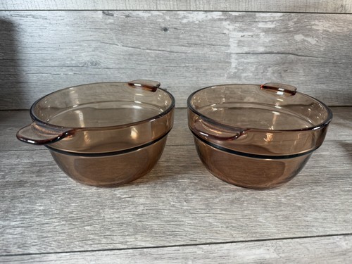 Visions Pyrex V-20-B Amber Double Boiler Insert Corning Vision Ware ...