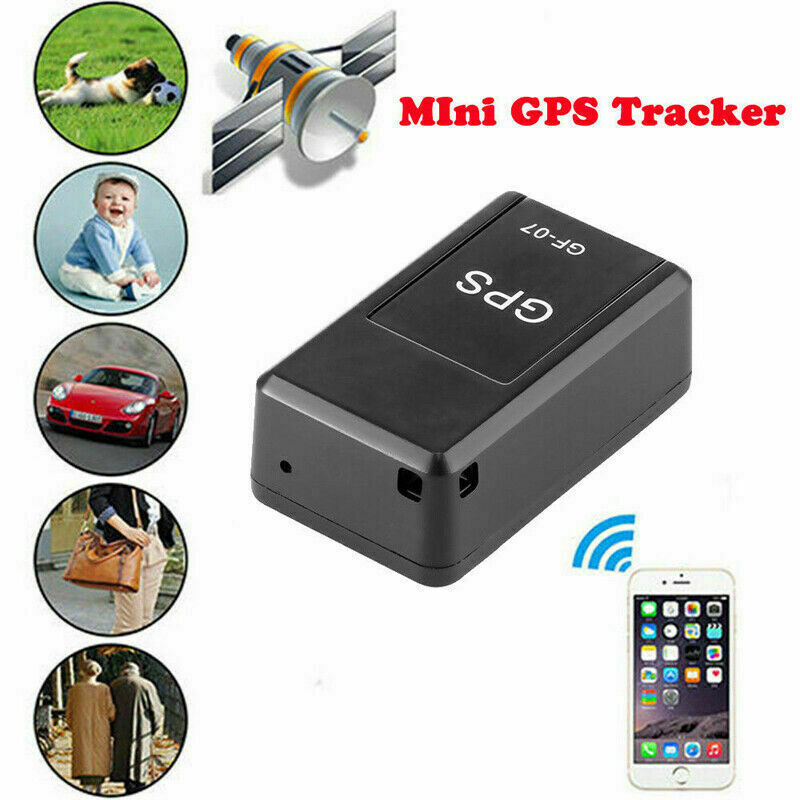 GF07 Mini Magnetic GPS Tracker Real-time Car Truck Vehicle Locator GSM ...