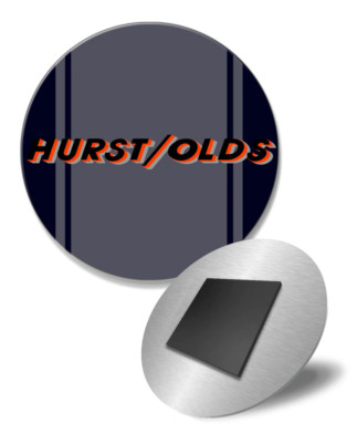 Oldsmobile HURST/OLDS Emblem 1984 Round Fridge Magnet | eBay