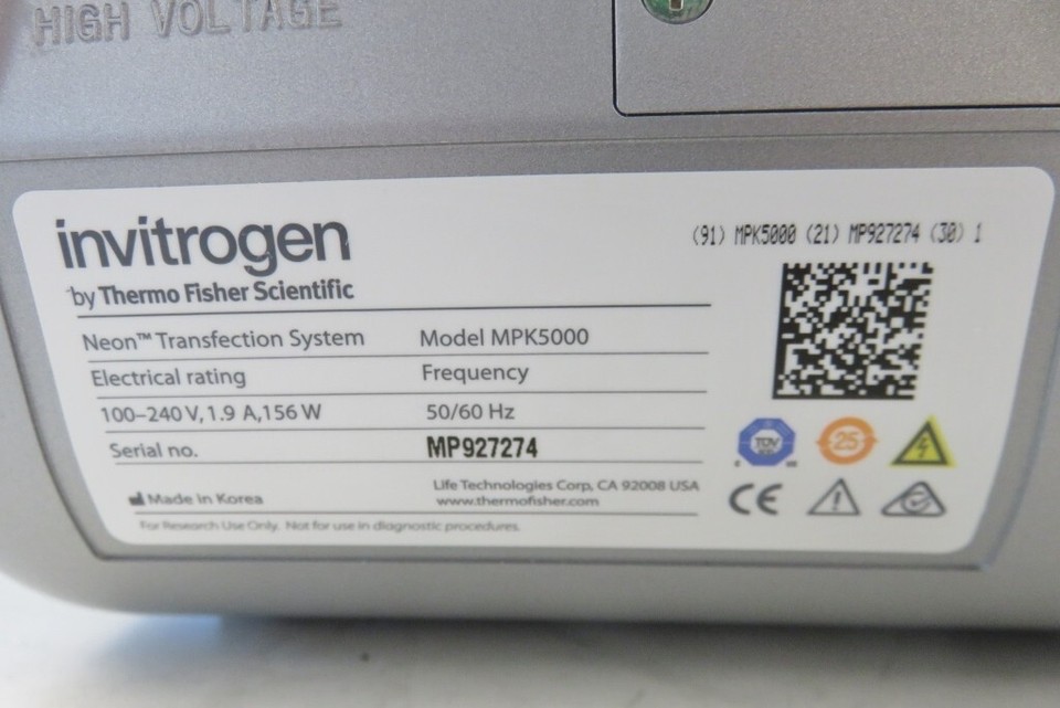 Invitrogen Neon Transfection System TESTED with Warranty SEE VIDEO | eBay
