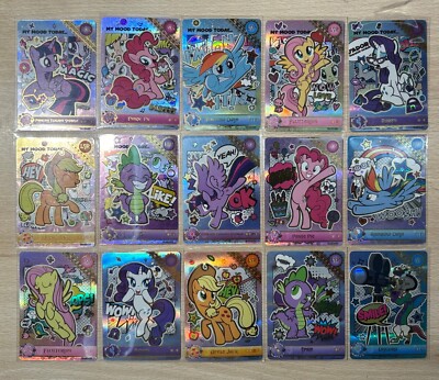 My Little Pony 2023 KAYOU Tier 4 Official Card 'LSR' Complete Set 15 ...