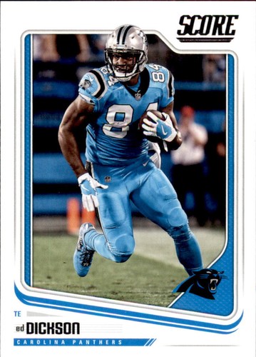 2018 Score #51 Ed Dickson Carolina Panthers NFL Football Card NM-MT | eBay