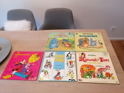 5x Disneyland Lp's Dschungelbuch Goofy Der Karneval der Tiere | eBay.de