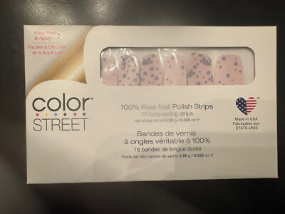 Color Street Nail Strips Forever Loved Pink/Purple Design New In Box ...