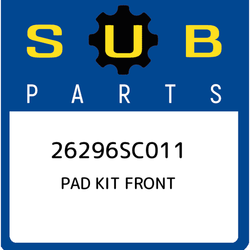 26296SC011 Subaru Pad kit front 26296SC011, New Genuine OEM Part | eBay