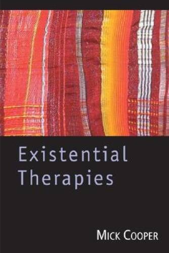 Existential Therapies - Paperback By Cooper, Mick - GOOD 9780761973218 ...