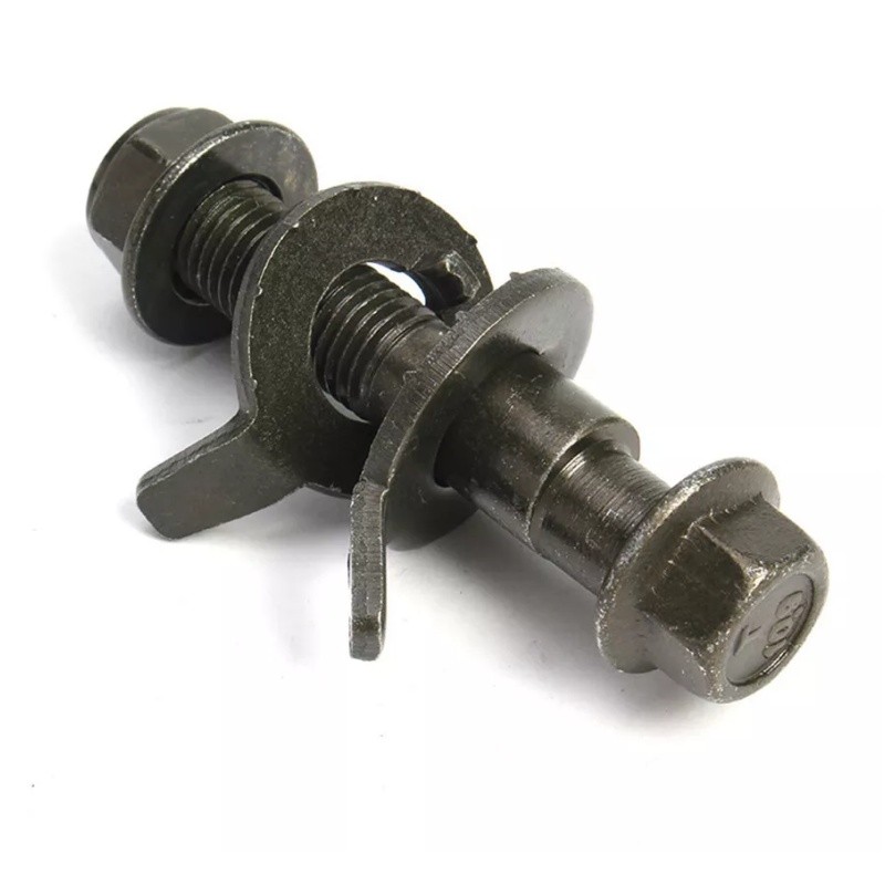 4PCS 17mm Vehicles Steel Four Wheel Alignment Cam Bolt Kit Adjustable ...