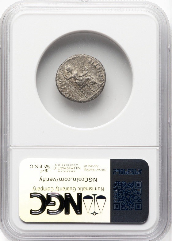 Tiberius AD 14-37, Silver Tribute Penny AR Denarius Coin Roman Empire ...