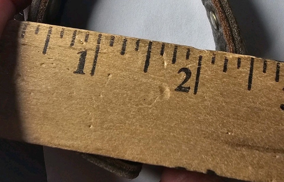 Tandy Brown Leather Animal Print 2- Snap Bracelet | eBay