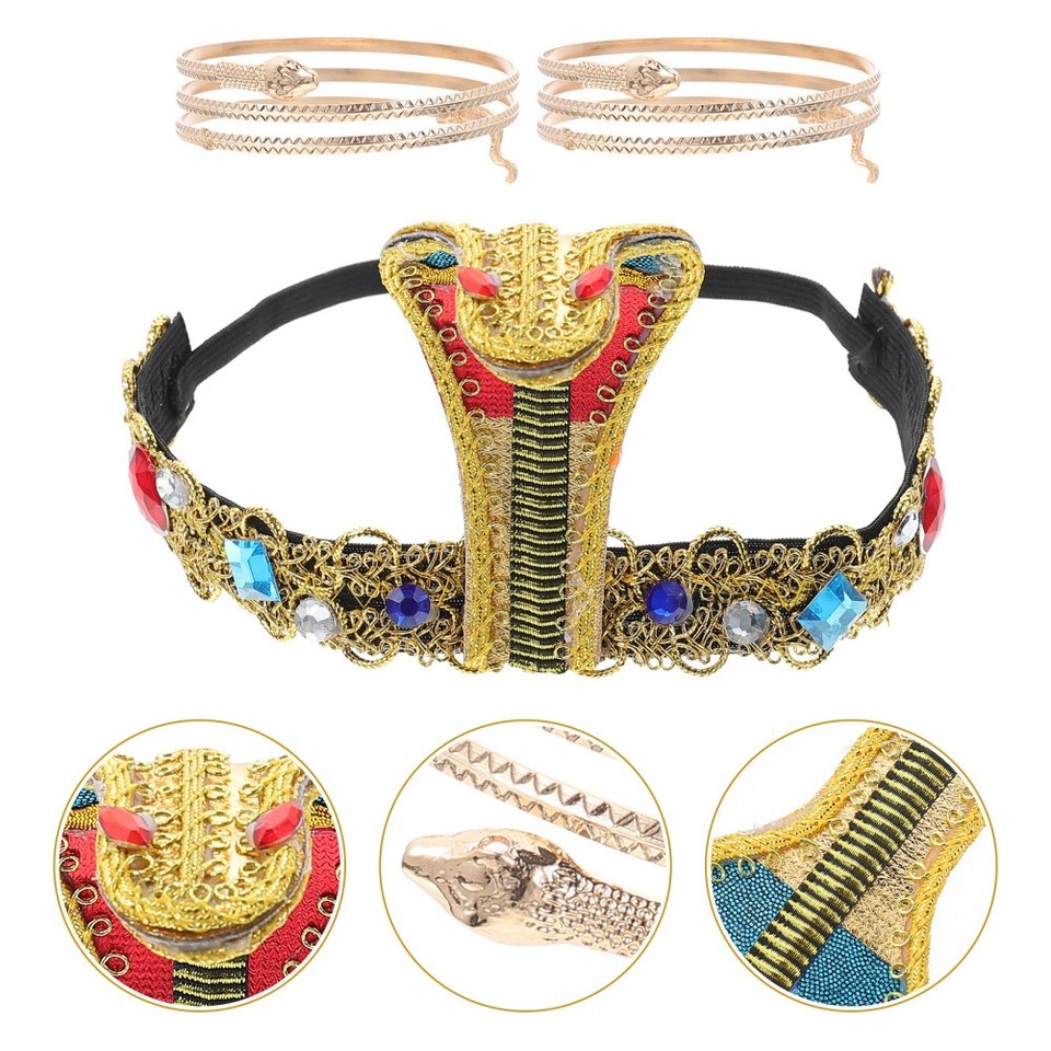 Snake Bracelet Bracelets for Egyptian Headpiece Women Accessories ...