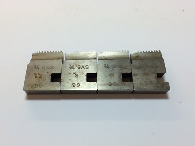 3/4 GAS Coventry Die Set HSS Chaser - For 1" Coventry Diehead (EB18-286 ...