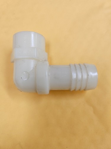 1" x 3/4" FNPT NYLON Insert Barb 90-degree ELBOW for irrigation piping ...