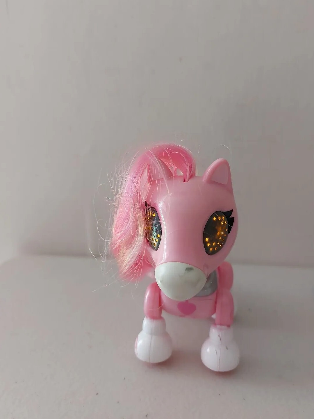 ZOOMER ZUPPS PRETTY PONIES Pink Sounds Light Up Electronic Mini 4 ...