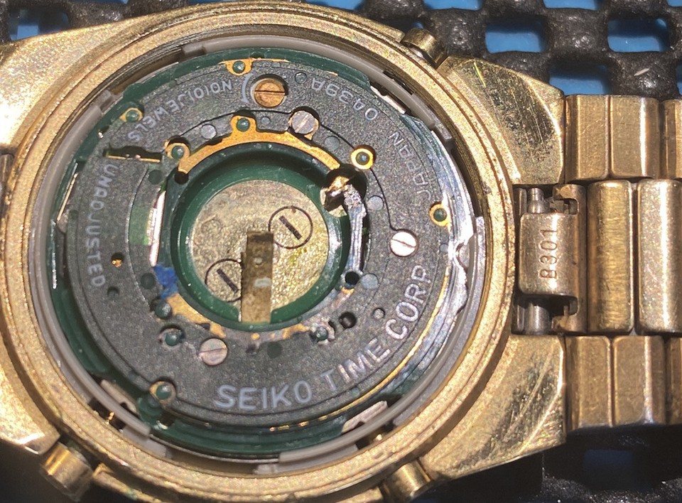 Vintage 70's Seiko Led 0439-4009 Authentic For Parts-Repair- see ...