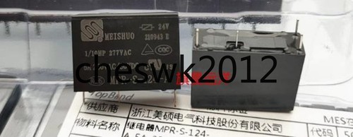 5 PCS NEW MPR-S-124-A Meishuo 24V 5A 4-pin relay | eBay