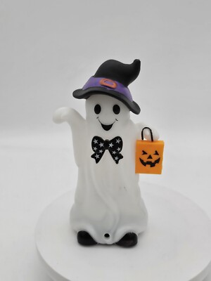 Motion Activated Talking Halloween Ghost Trick or Treat Light Changing ...