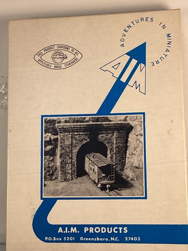 A.I.M. Products (Monroe Models) RANDOM STONE TUNNEL PORTAL Single Track ...