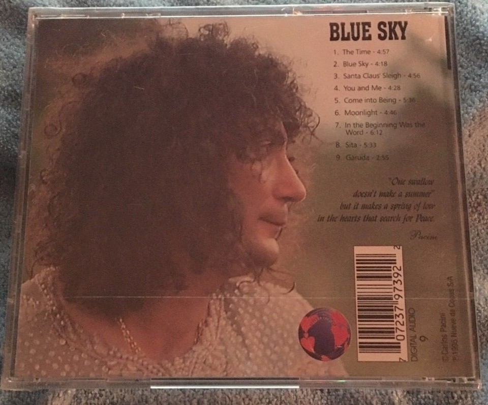 FRANCO PACINI - Blue Sky - CD - Brand New - Factory Sealed - Free ...