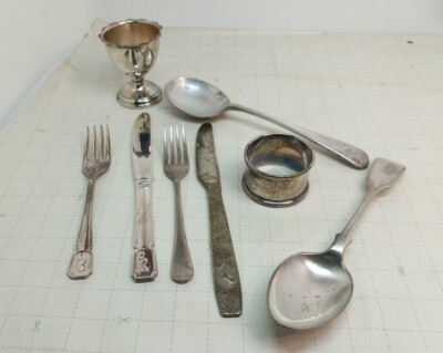 EPNS Silver Plate Vintage Bundle X 8 Items | eBay UK