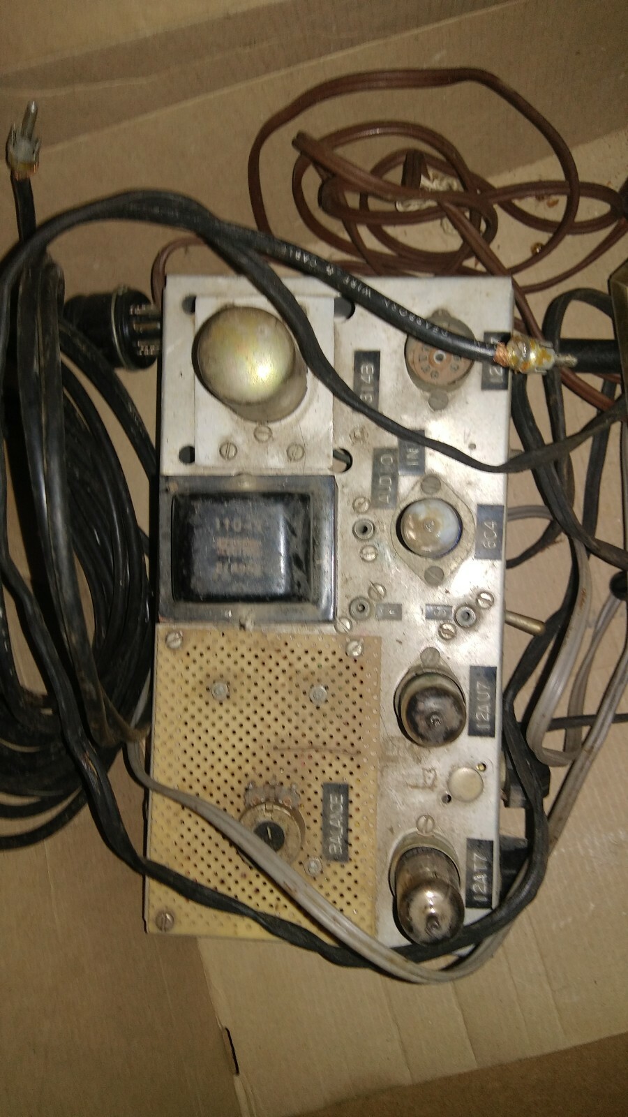 Antique Signal Corps US Army Teletypewriter TG-7-B Stand, Paper Rolls, Headset | eBay