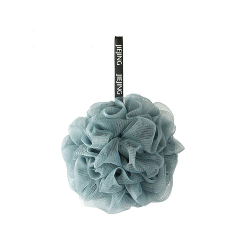 Sponge Mesh Ball Exfoliating Body Puff Soft Bath Shower Wash Scrunchie ...