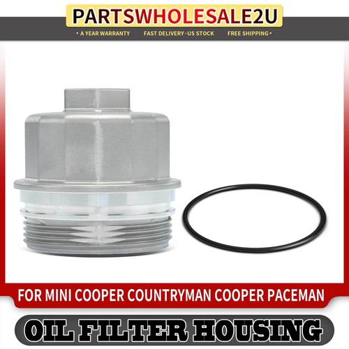 Engine Oil Filter Housing Cover Cap for Mini Cooper 2002-2016 Cooper ...