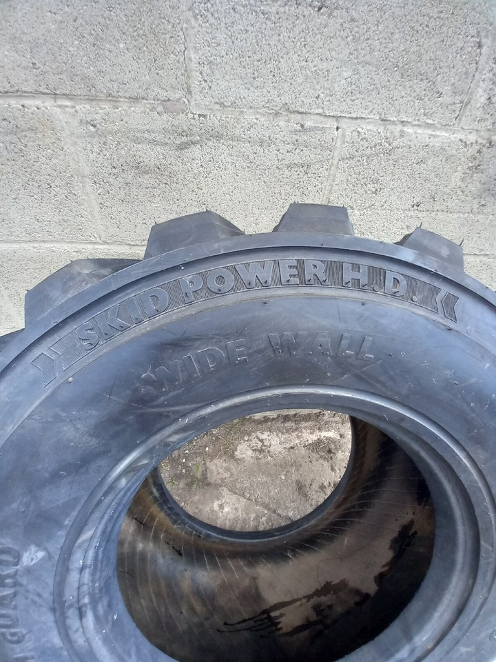 Tyre BKT 15-19.5 NHS 14ply HD Rim Guard Skid Power HD Tyre. | eBay UK