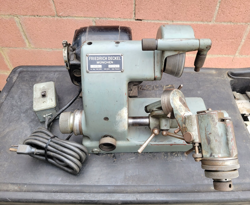 FRIEDRICH DECKEL SO SINGLE LIP BENCHTOP TOOL GRINDER | eBay