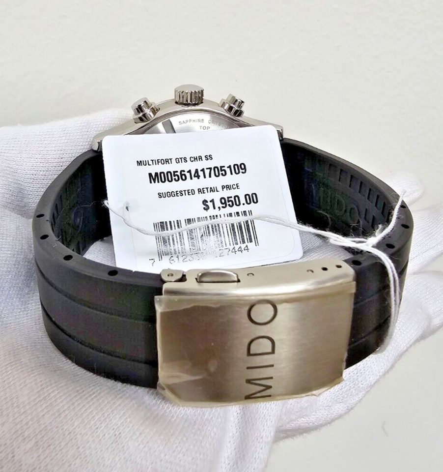 Mido Multifort Chronograph 44mm Mens Watch M005.614.17.051.09 | eBay