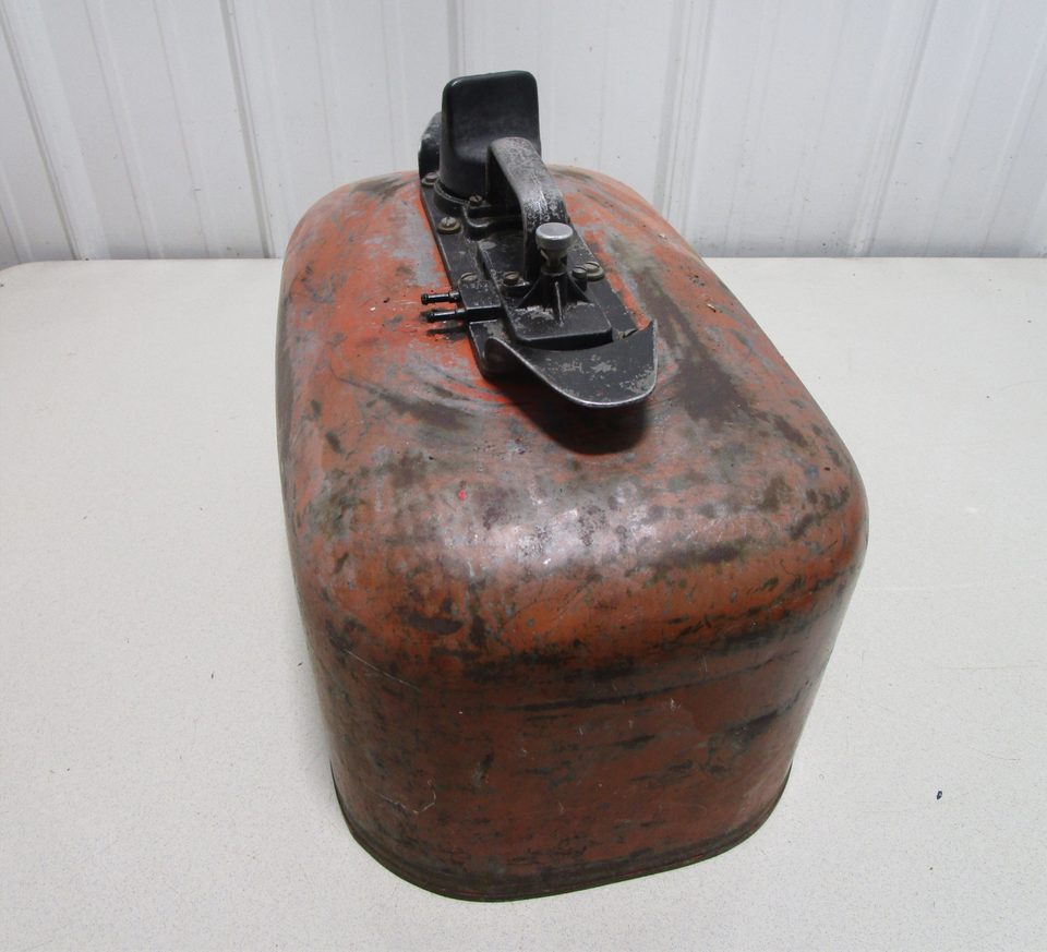 Vintage Johnson Evinrude Mile Master 6 Gallon 2 Line Pressure Gas Fuel ...
