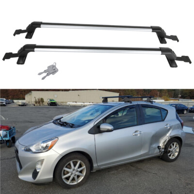 2012-2018 Toyota Prius C 43.3" Roof Rack Cross Bars Cargo Carrier Kayak ...