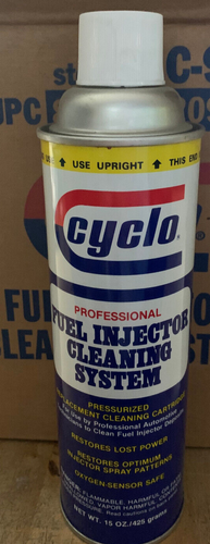 Lot of 6 Cyclo Professional Fuel Injector Cleaning 15oz c-96 Replace ...