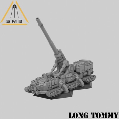 Long Tom Mobile Artillery (Gun Deployed) | Wargaming Miniature | SMB | eBay